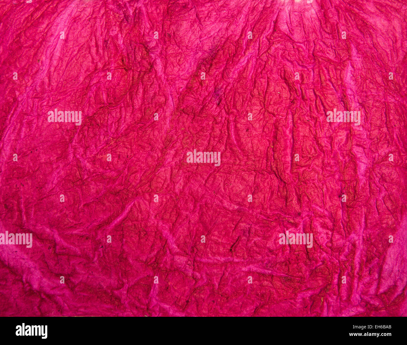 Magenta crumpled handmade paper texture. Natural background Stock Photo ...