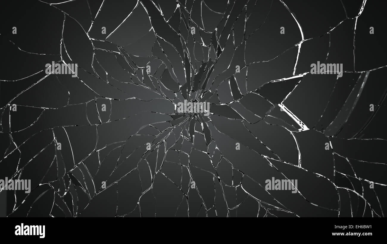 Many pieces of broken glass on white. Large resolution Stock Photo - Alamy
