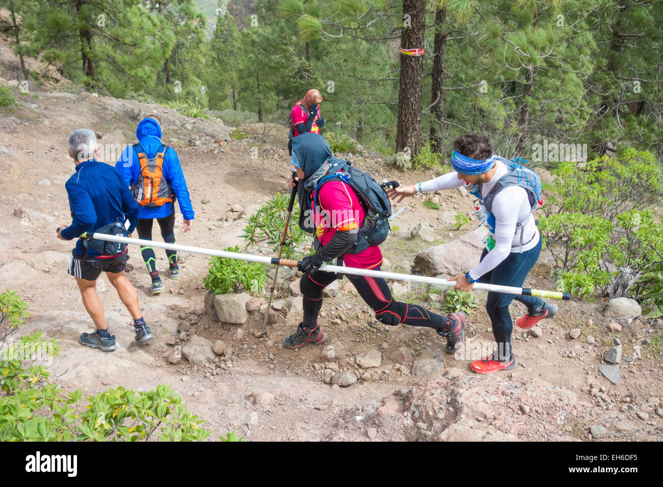 Blind runner hi-res stock photography and images - Alamy