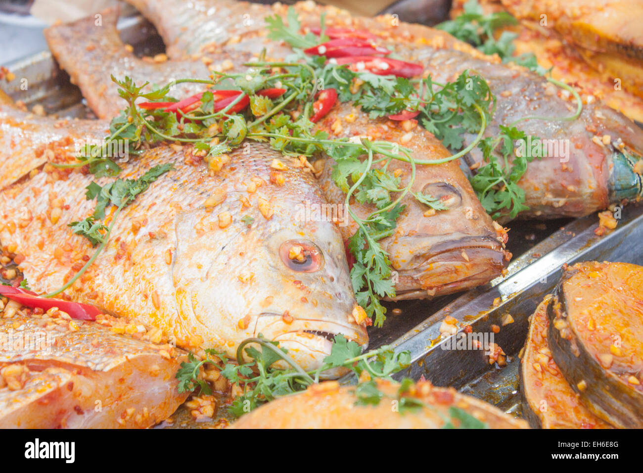 Prepared fish hi-res stock photography and images - Alamy
