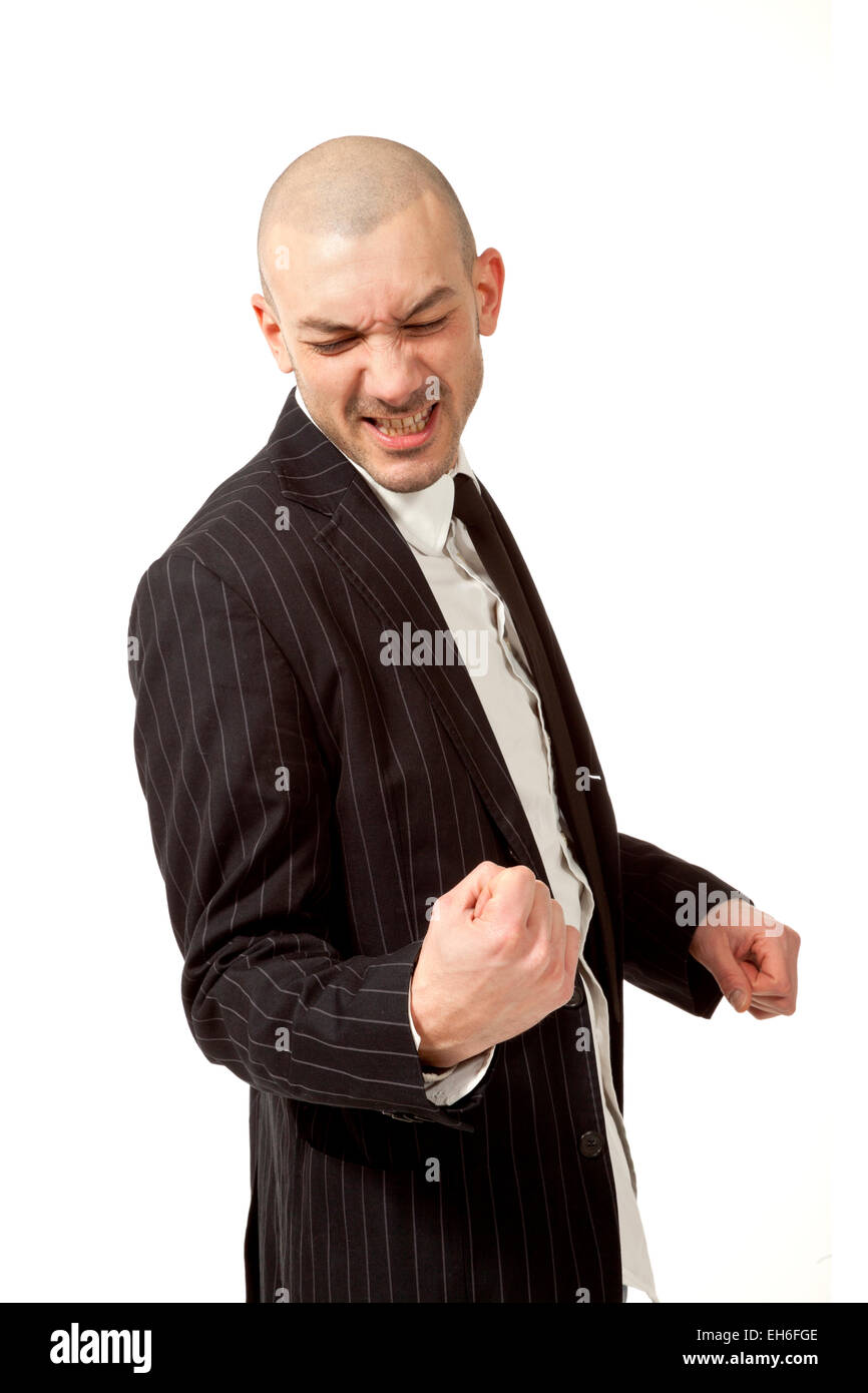 portrait of businessman, isolated on white background Stock Photo - Alamy