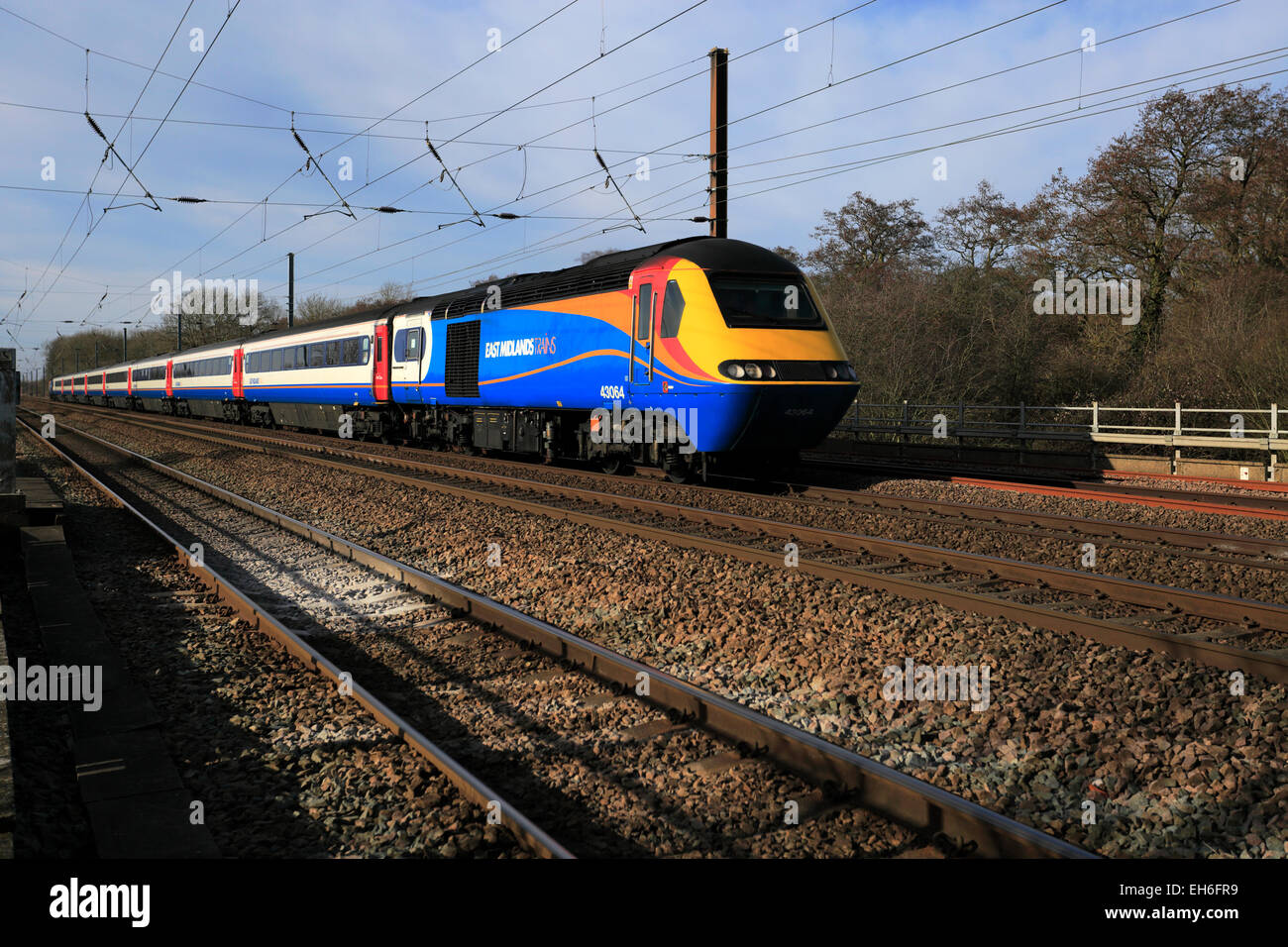 43064 East Midlands Trains operating company, 43 class High Speed ...