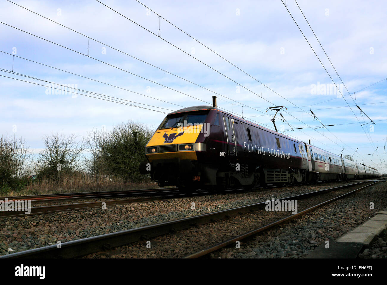 Richard branson flying scotsman hi-res stock photography and images - Alamy