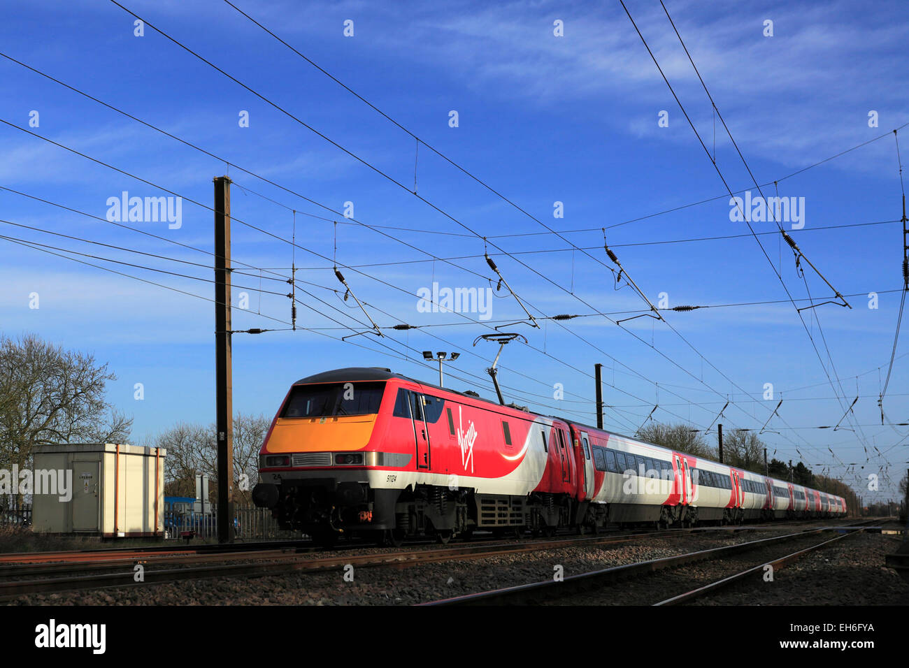 Class 91 for virgin trains east coast hi-res stock photography and ...
