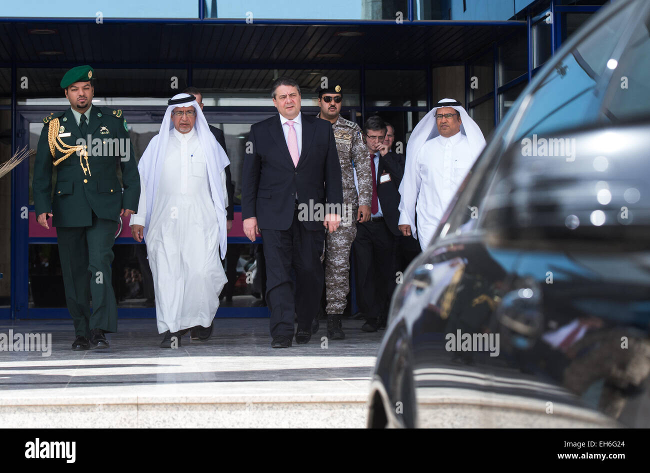Riyadh, Saudi Arabia. 8th Mar, 2015. German Federal Minister of Economy ...