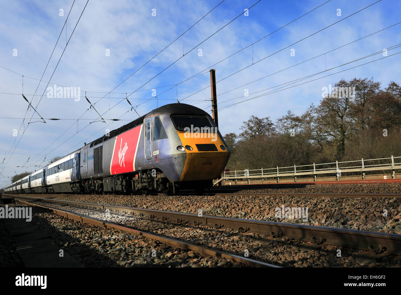 43208 Virgin Trains operating company, 43 class High Speed Diesel Train ...