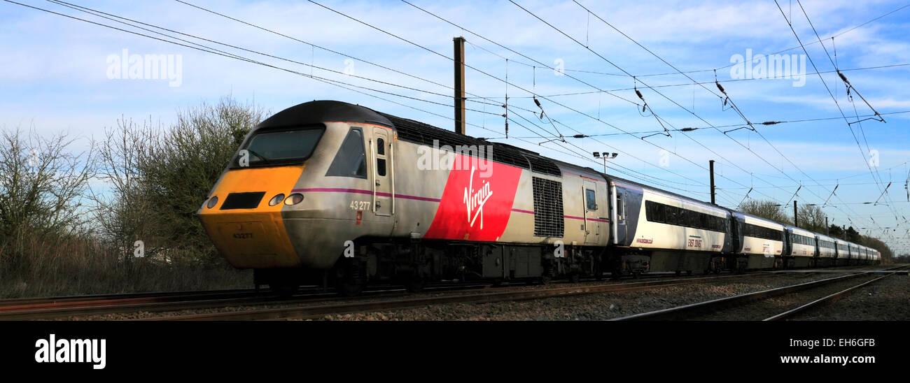 43277 Virgin Trains operating company, 43 class High Speed Diesel Train ...