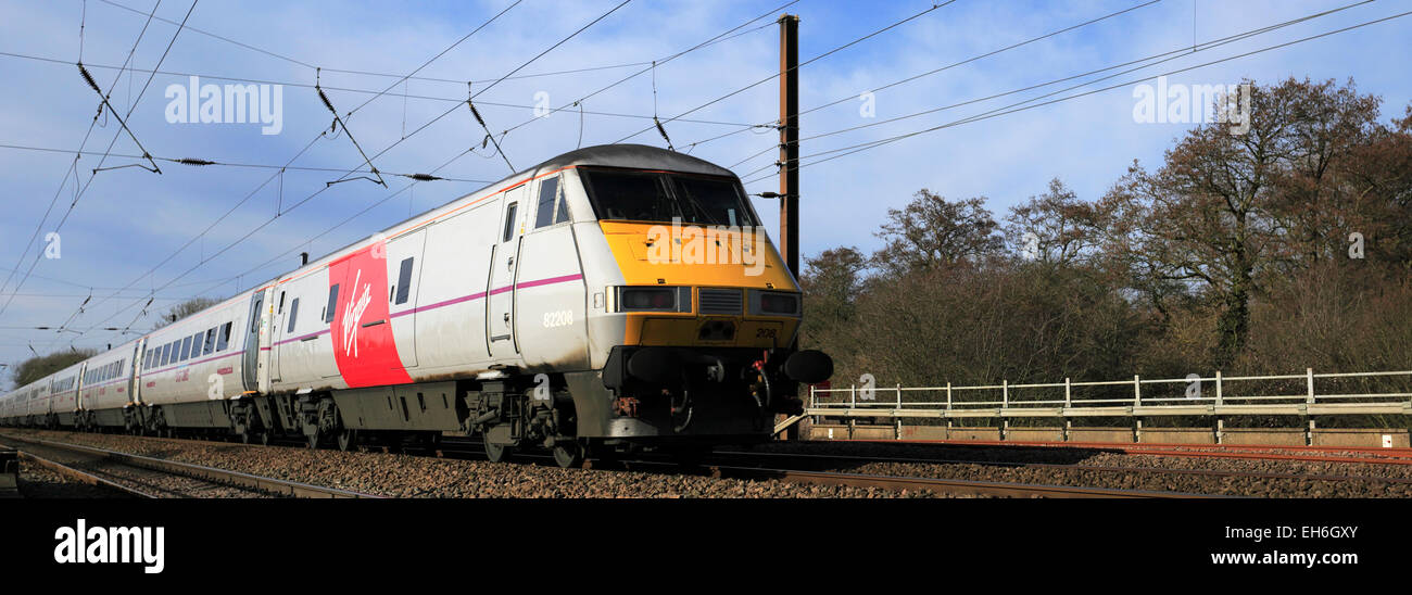 82208 Virgin Trains operating company, 82 class High Speed Electric ...