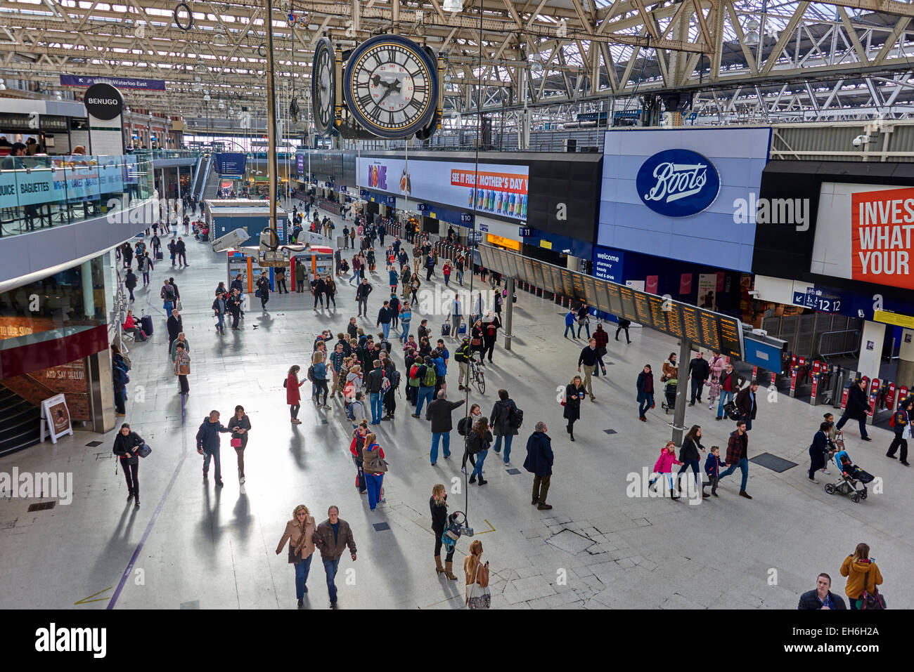 London Waterloo station is a London railway terminus and London ...