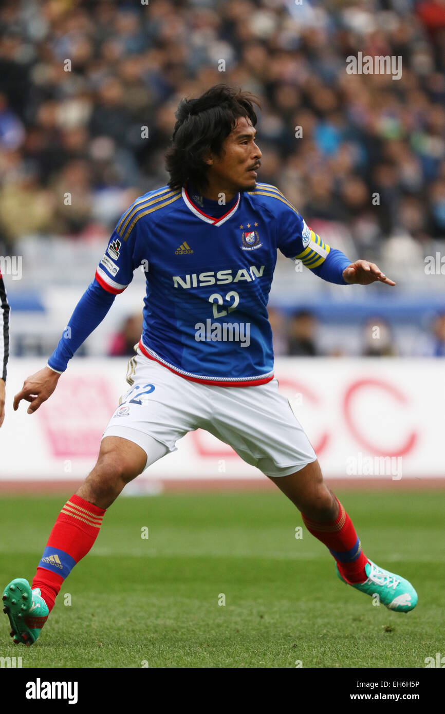 Kanagawa, Japan. 7th Mar, 2015. Yuji Nakazawa (F Marinos) Football ...