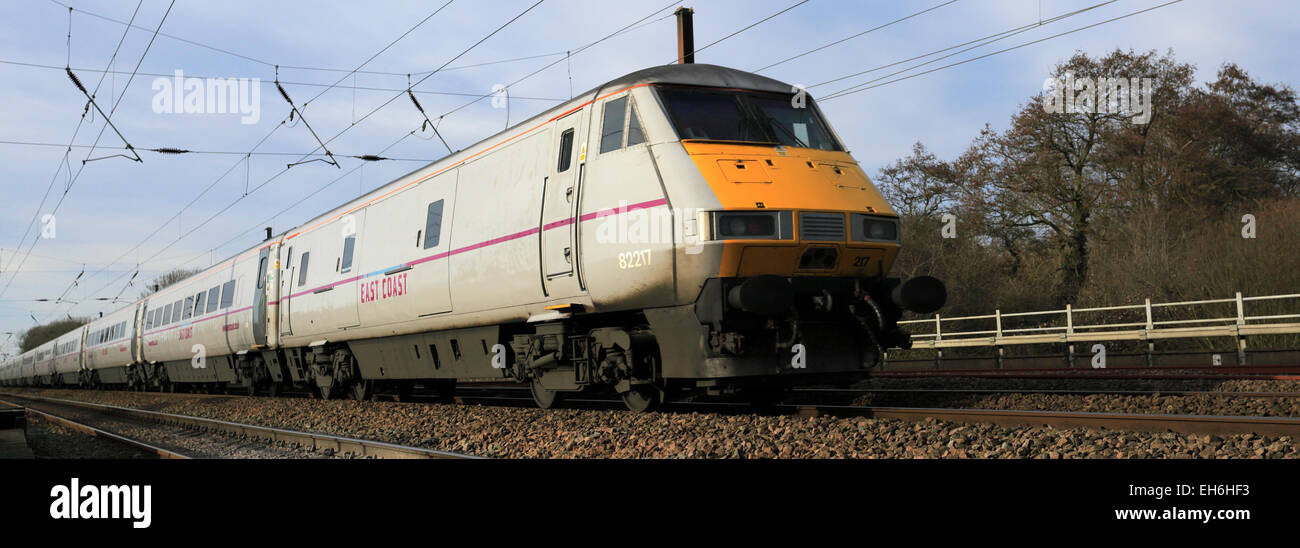 82217 East Coast Trains operating company, 82 class High Speed Electric ...