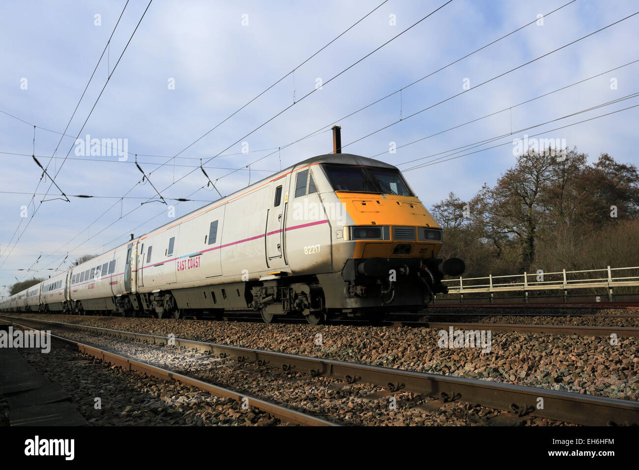 82217 East Coast Trains operating company, 82 class High Speed Electric ...