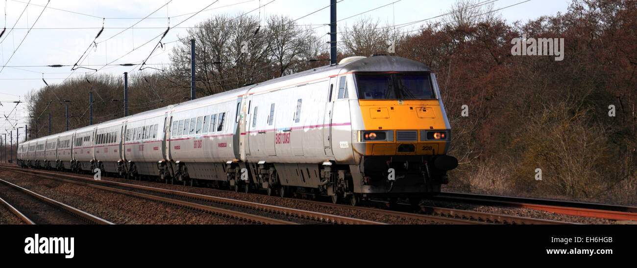 82228 East Coast Trains operating company, 82 class High Speed Electric ...