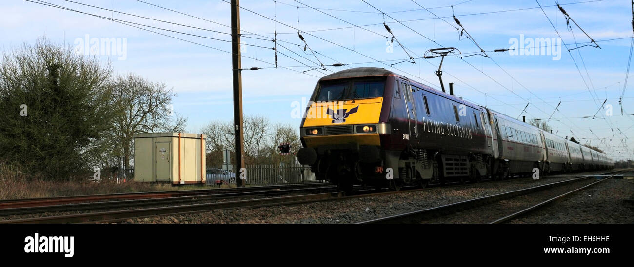 91101 flying scotsman virgin trains hi-res stock photography and images ...
