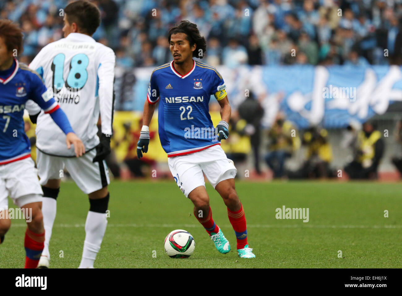 Kanagawa, Japan. 7th Mar, 2015. Yuji Nakazawa (F Marinos) Football ...