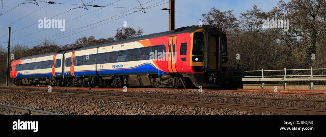 158785 East Midlands Trains operating company, 158 class High Speed ...