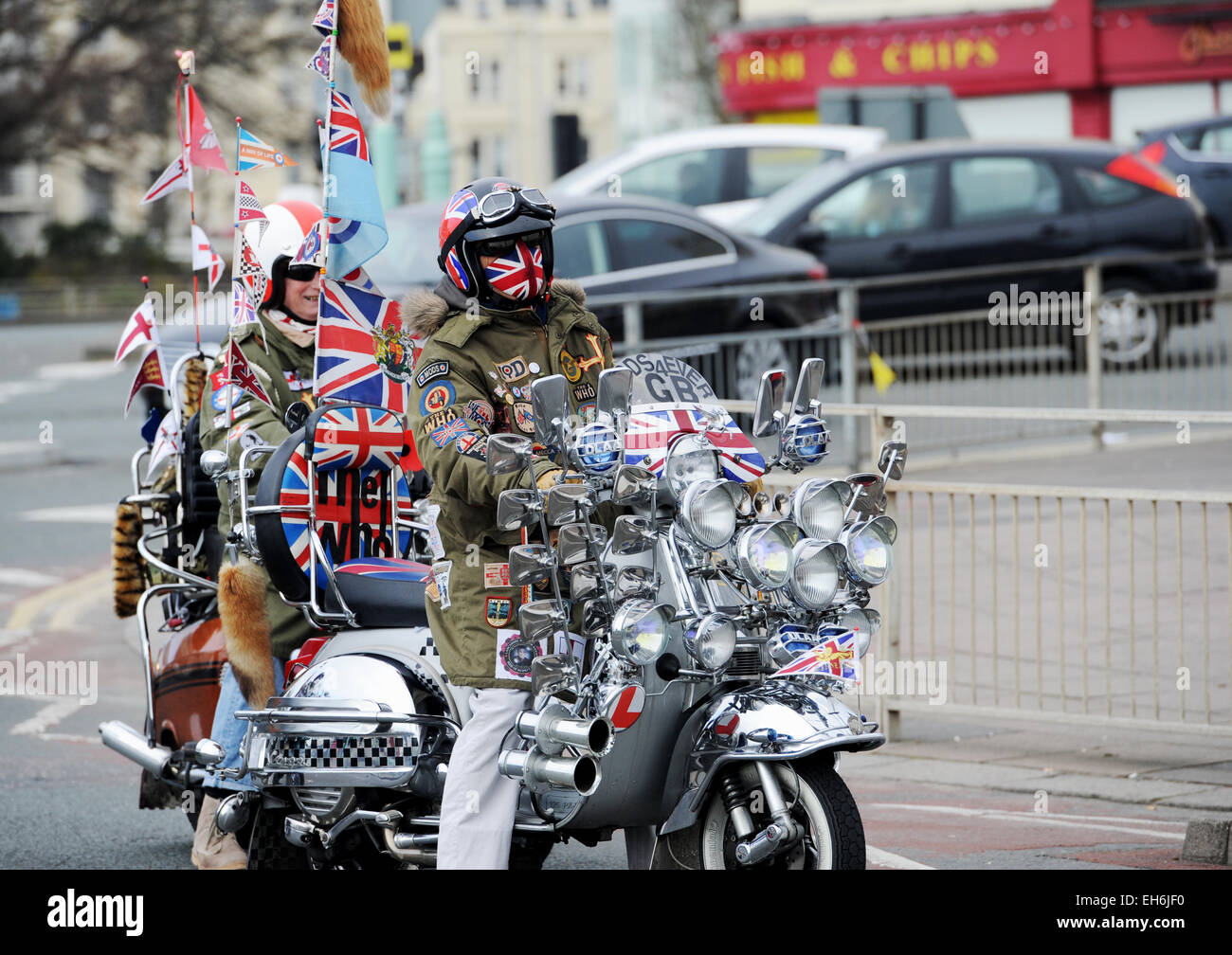 Mod scooter face hi-res stock photography and images - Alamy