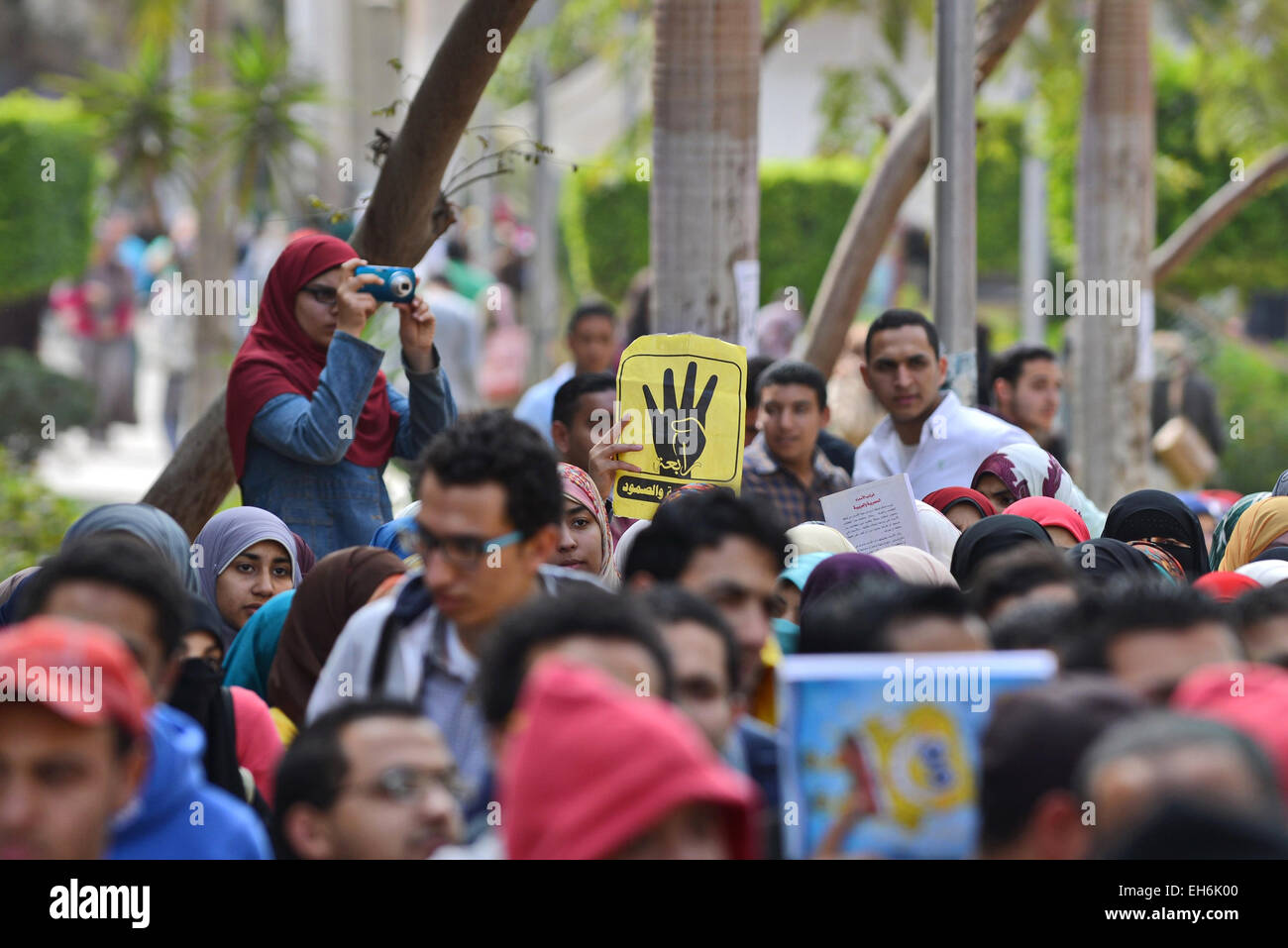 Rabaa sign hi-res stock photography and images - Alamy