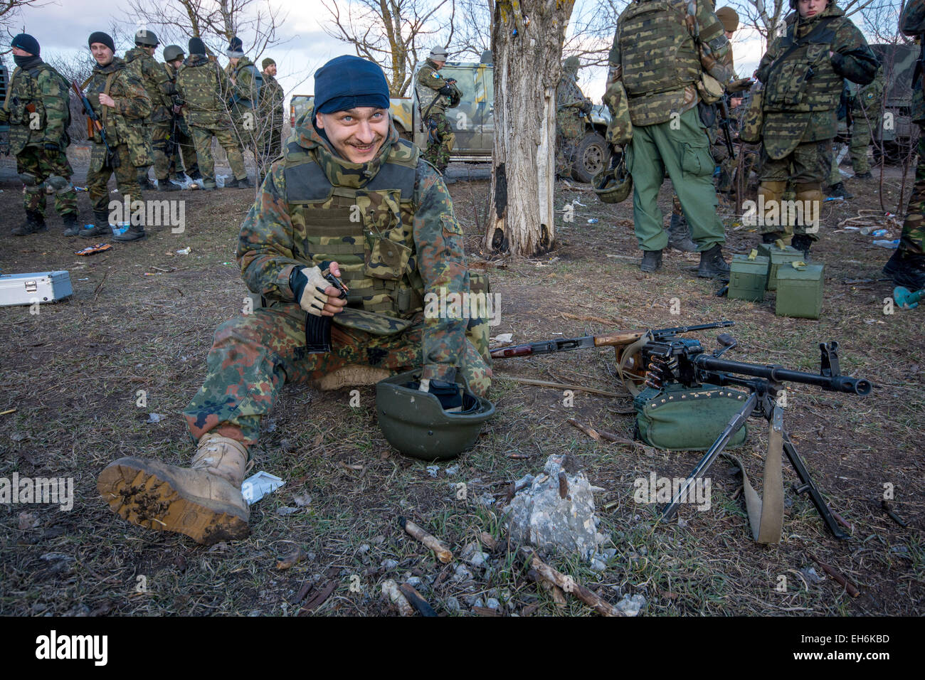 Azov battalion hi-res stock photography and images - Alamy