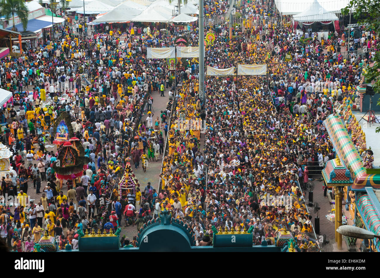 Crowd Entrance Temple During Religious High Resolution Stock ...