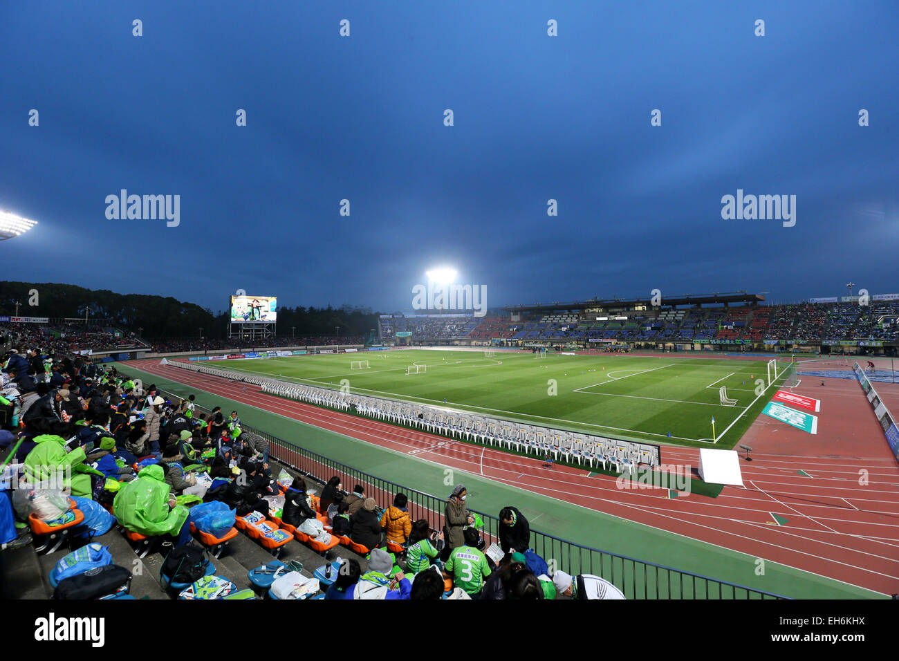 Shonan BMW Stadium Hiratsuka, Kanagawa, Japan. 7th Mar, 2015. Shonan ...