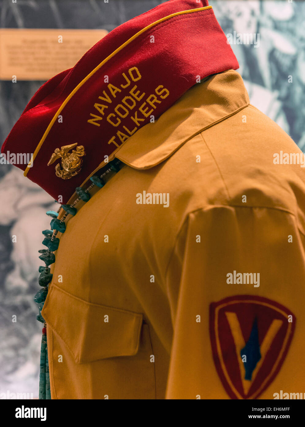 Code talker uniform hi-res stock photography and images - Alamy