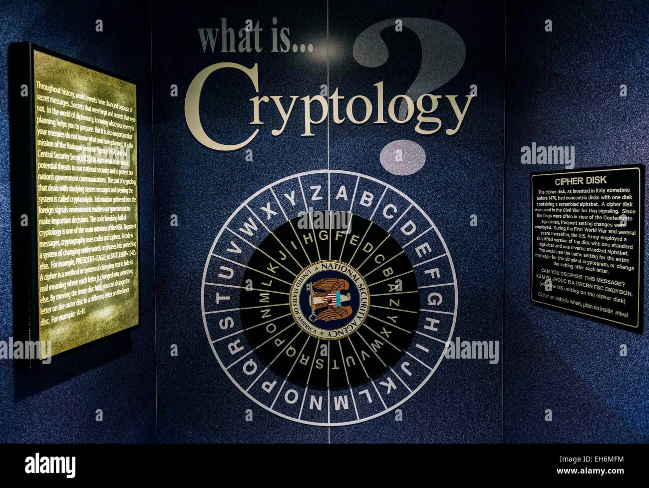 Annapolis Junction, Maryland, USA. 02nd Mar, 2015. Signage in the lobby ...