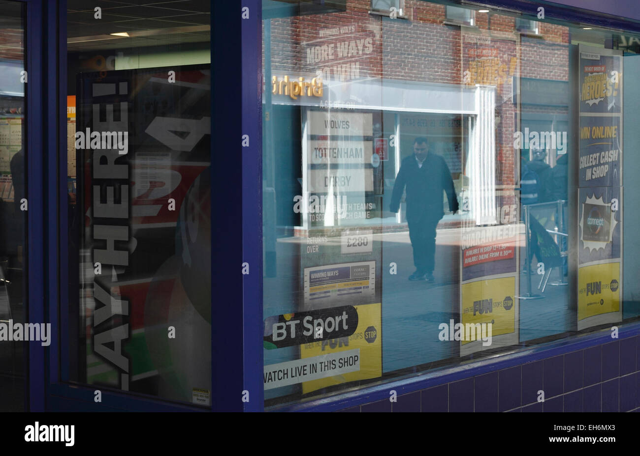 Betting shop window hi-res stock photography and images - Alamy