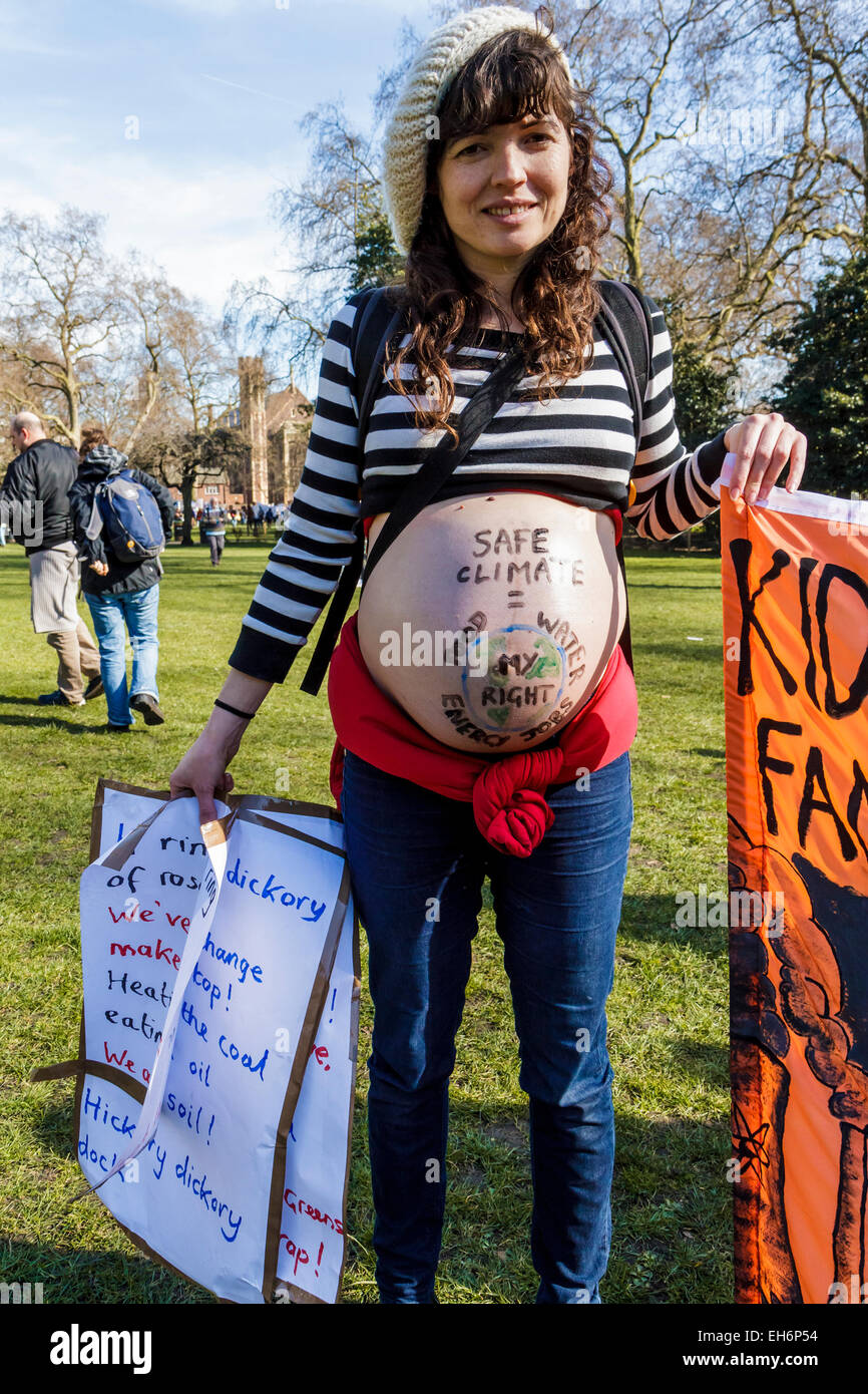 London, UK. 7th March, 2015 'Time for Action' march. Pictured: A ...