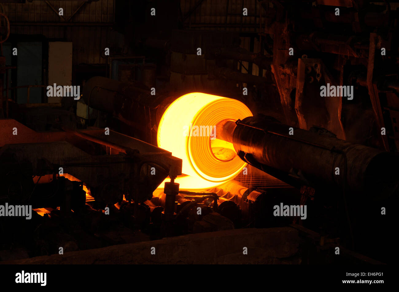Hot rolling steel hi-res stock photography and images - Alamy
