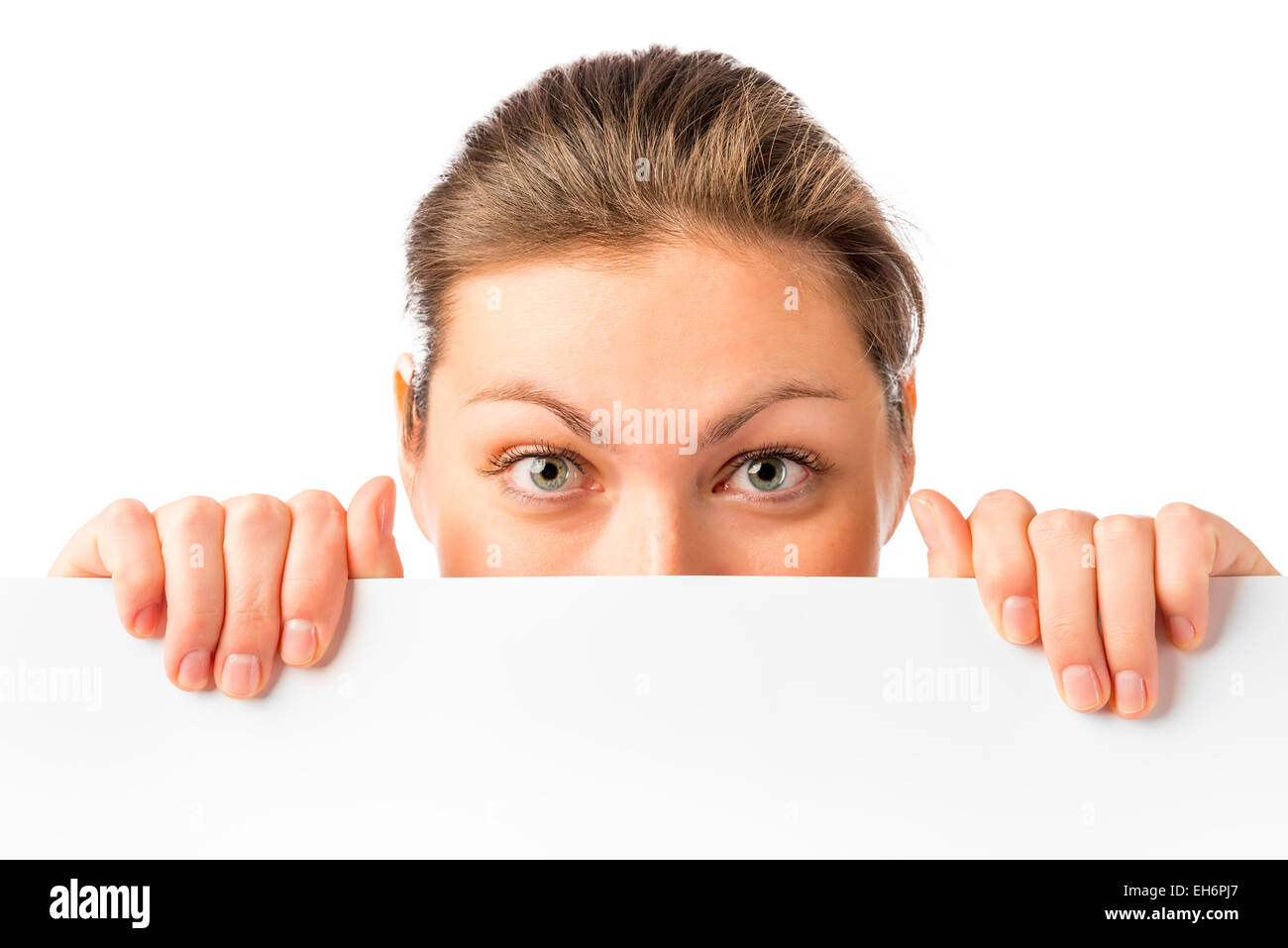 Placard and girl hi-res stock photography and images - Alamy