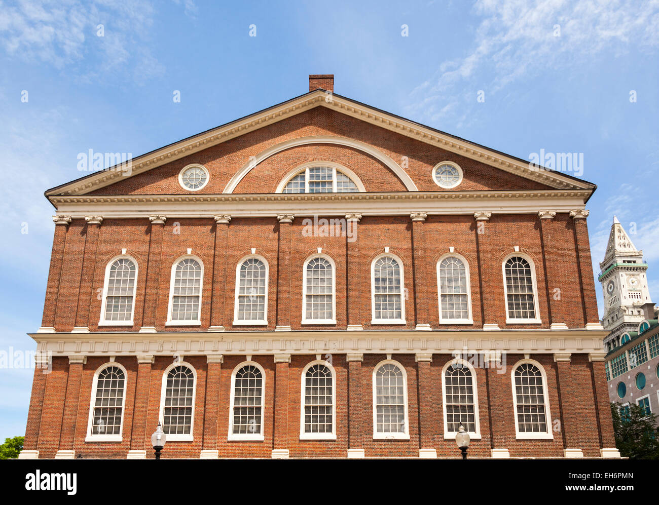 Faneuil Hall, Boston, Massachusetts, USA Stock Photo - Alamy