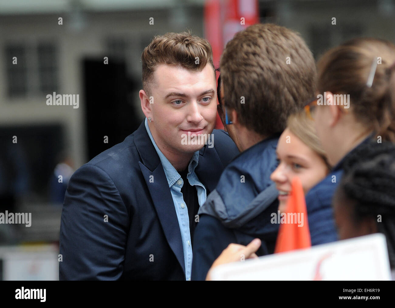 Sam smith pictured radio 1 featuring hi-res stock photography and ...