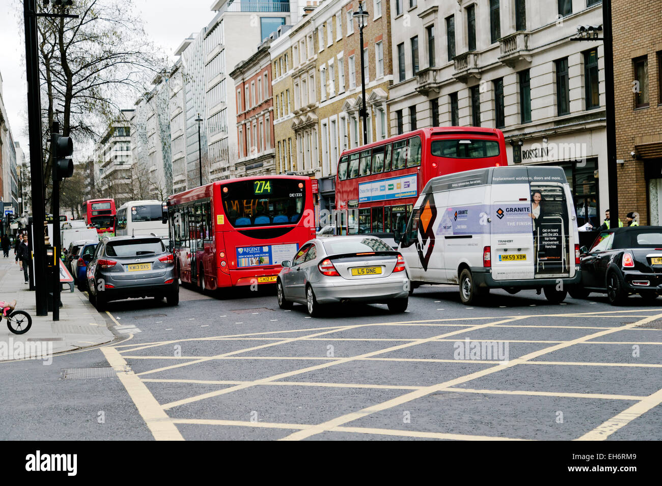 London traffic congestion hi-res stock photography and images - Alamy