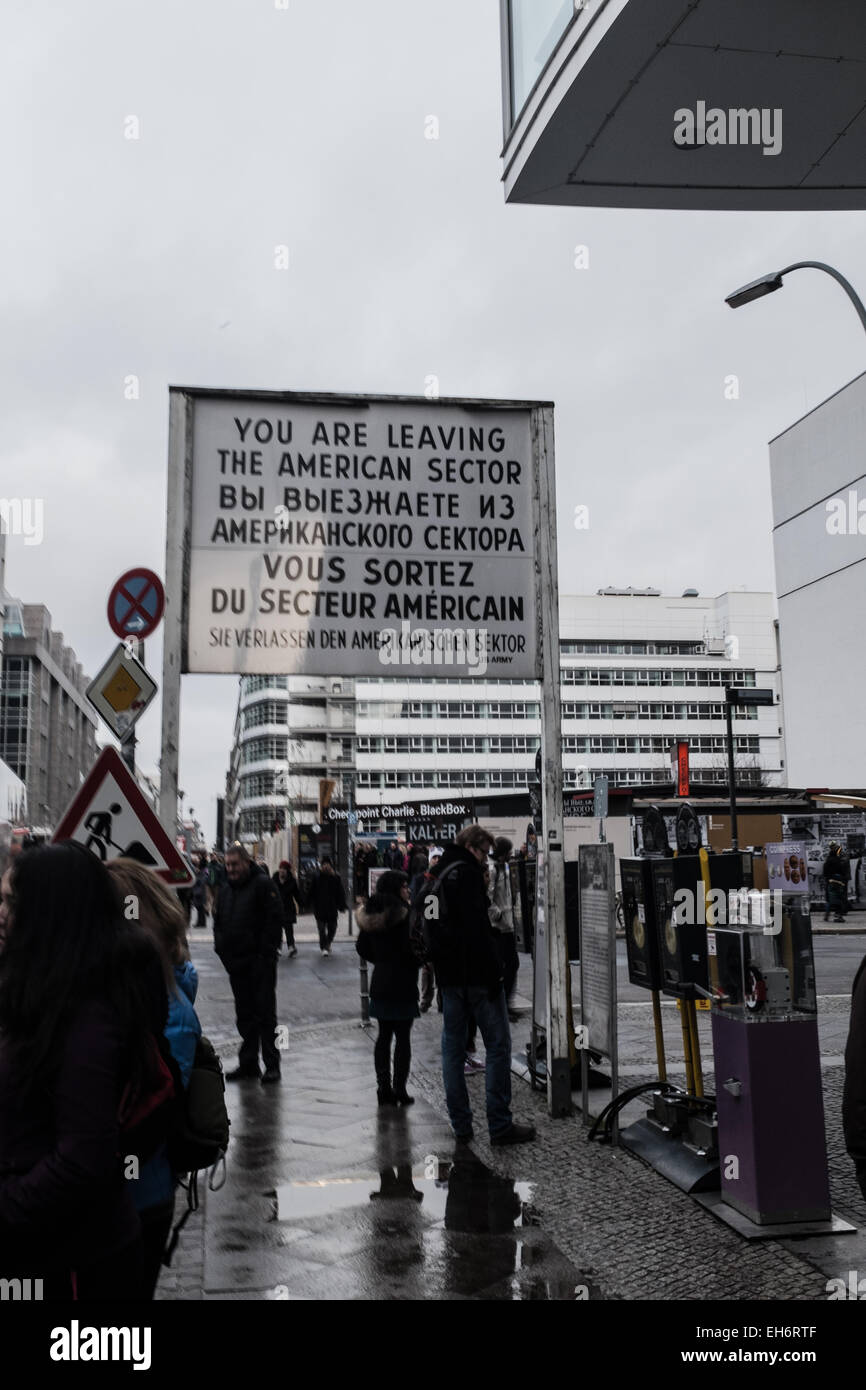 the Berlin Wall, frontier, war, separated, street, tourist, street ...