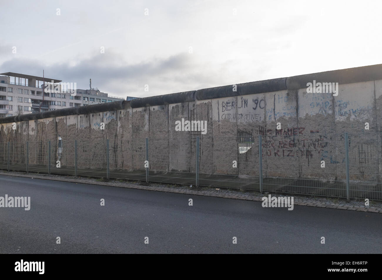 the Berlin Wall, frontier, war, separated, street, tourist, street ...