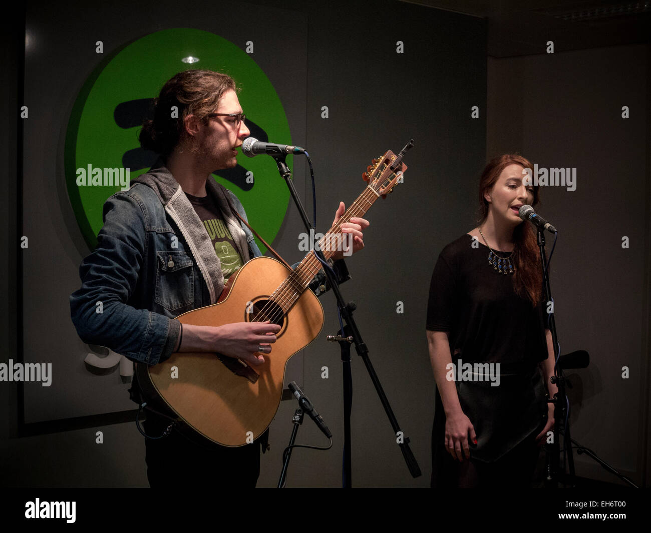 Singer songwriter Hozier performs an intimate concert at Spotify's ...