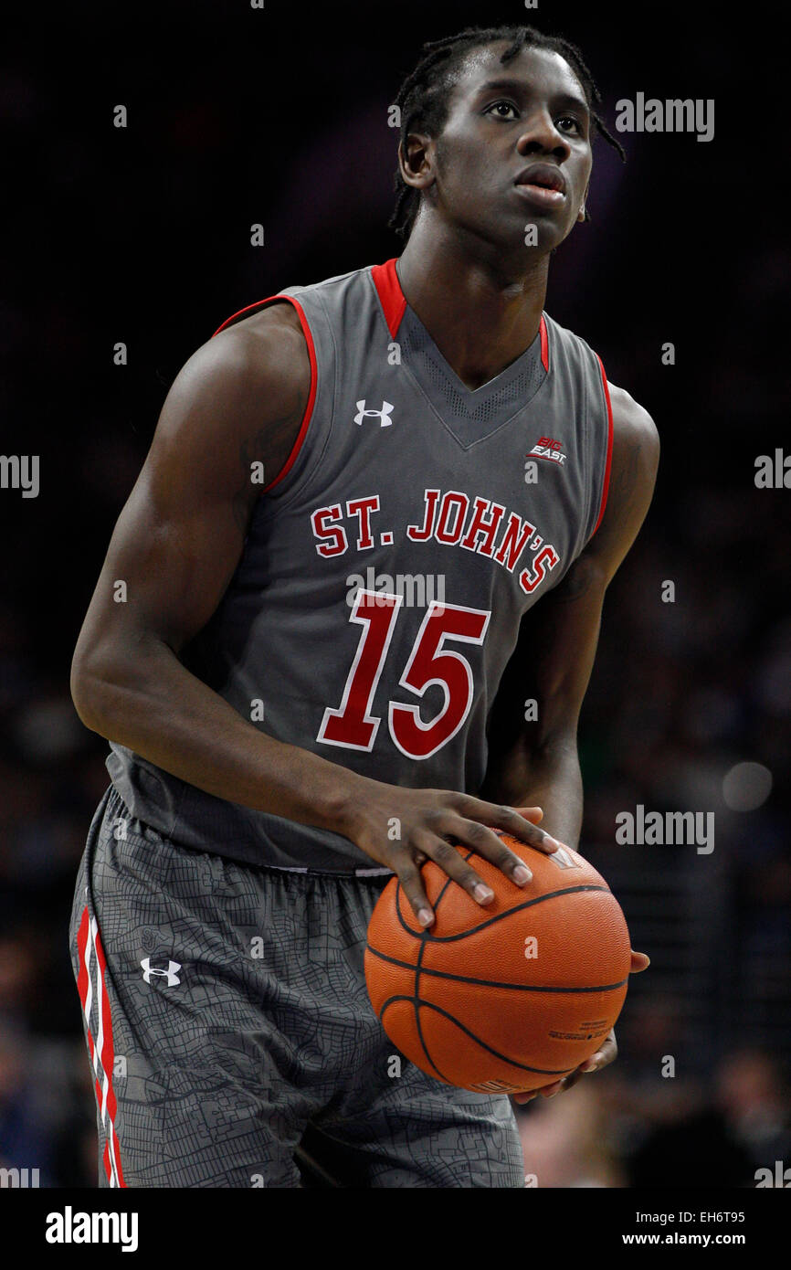 March 7, 2015: St. John's Red Storm guard Sir'Dominic Pointer (15) with ...