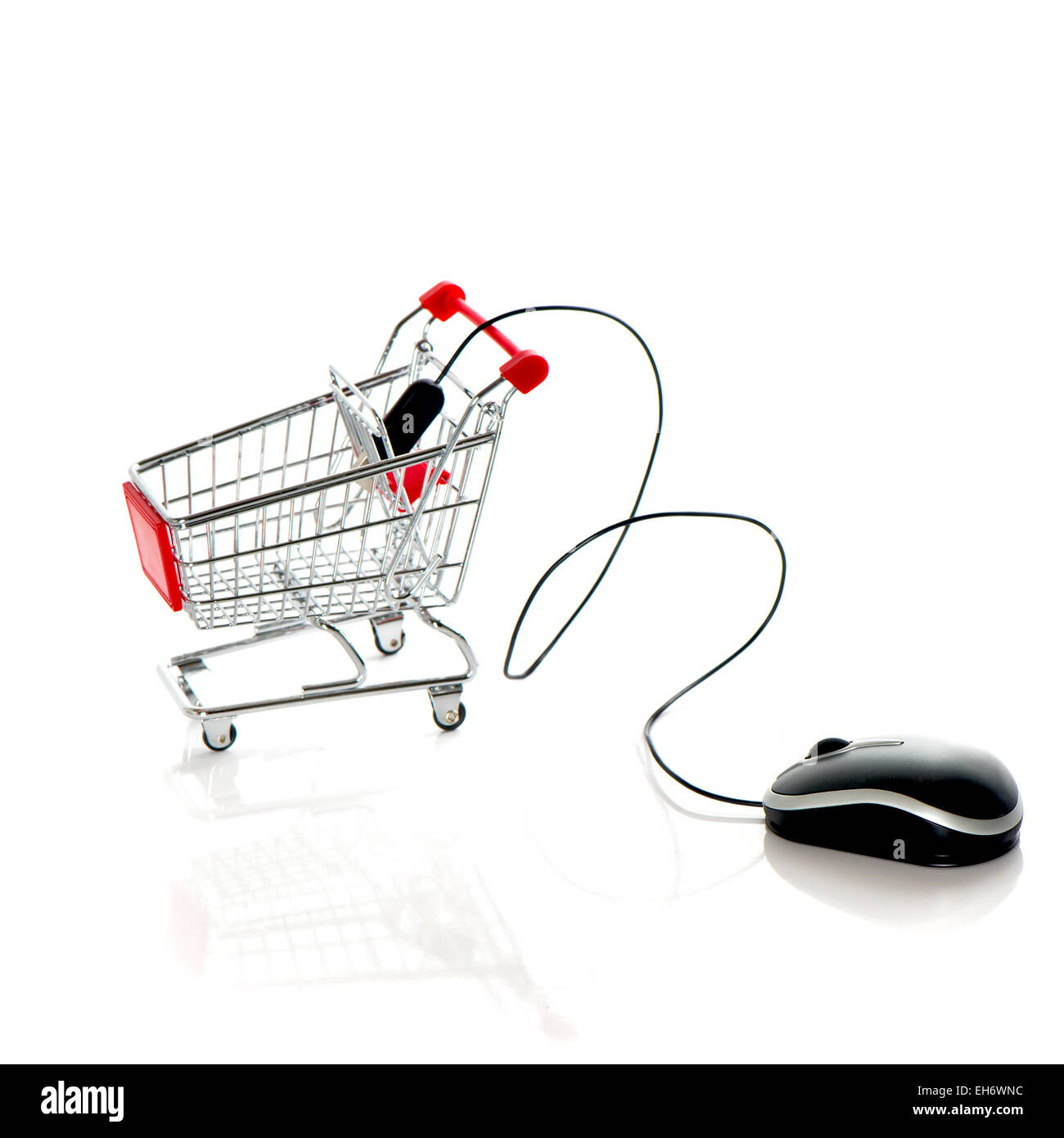 Online shopping order in Cut Out Stock Images & Pictures - Alamy