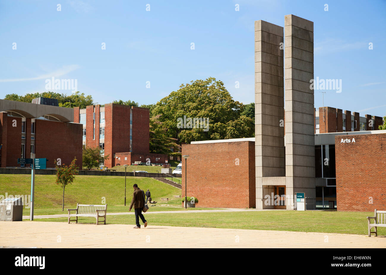 Summer view of Library and Asa Briggs Lecture Theatres University of ...