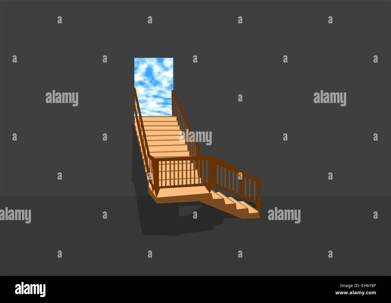 Open stair concept hi-res stock photography and images - Alamy
