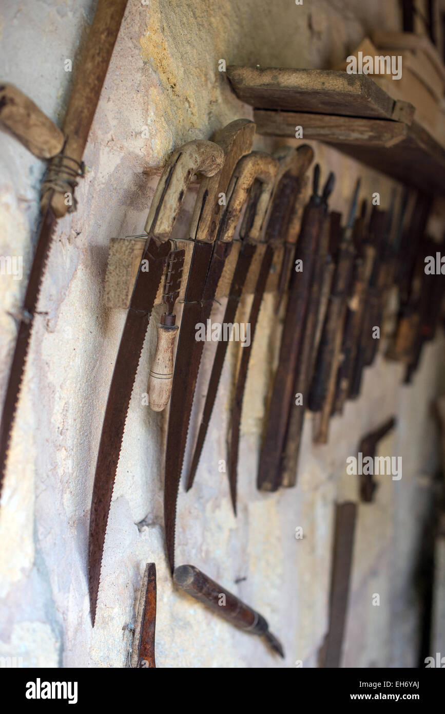 Vintage hand tools hi-res stock photography and images - Alamy