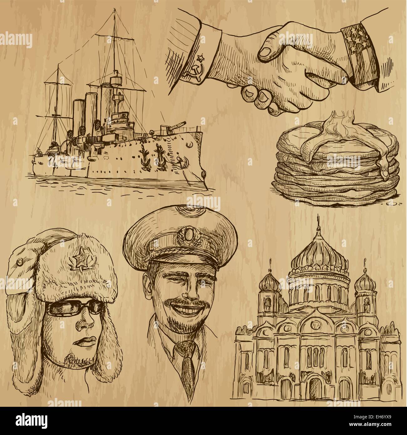 Moscow illustrations Stock Vector Images - Alamy