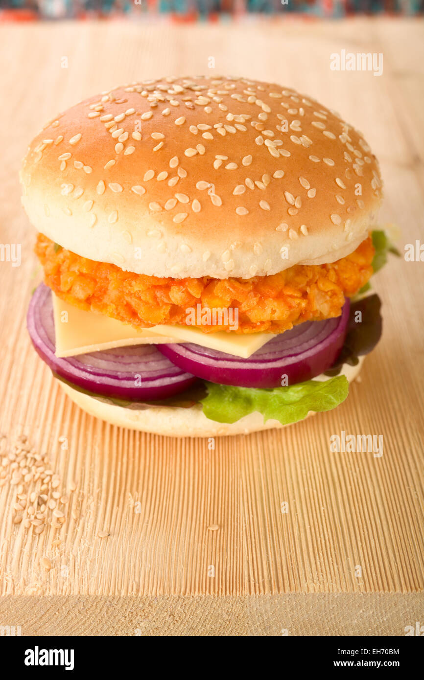 Burger fast food snack hi-res stock photography and images - Alamy