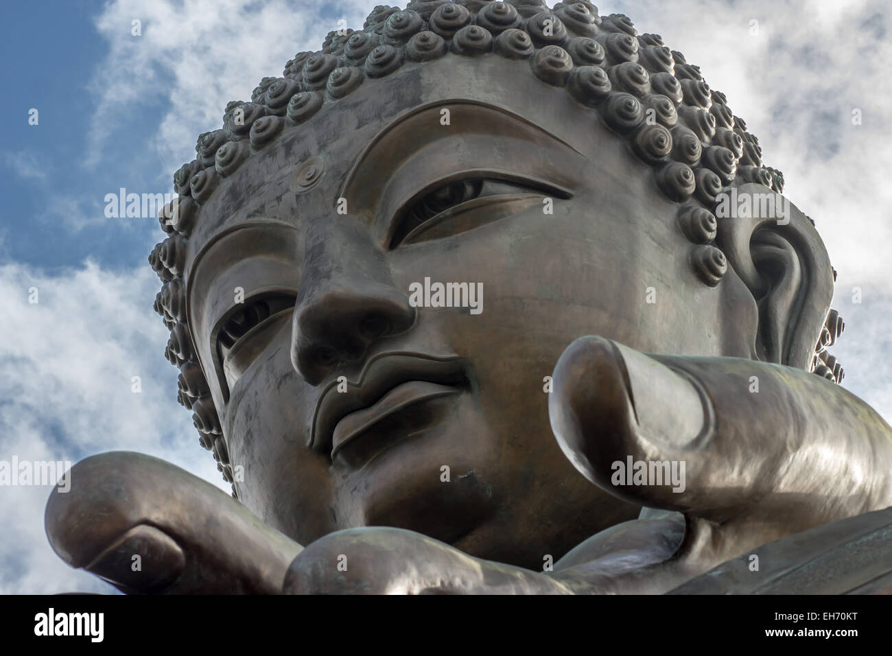Tian Tan Buddha Stock Photo - Alamy