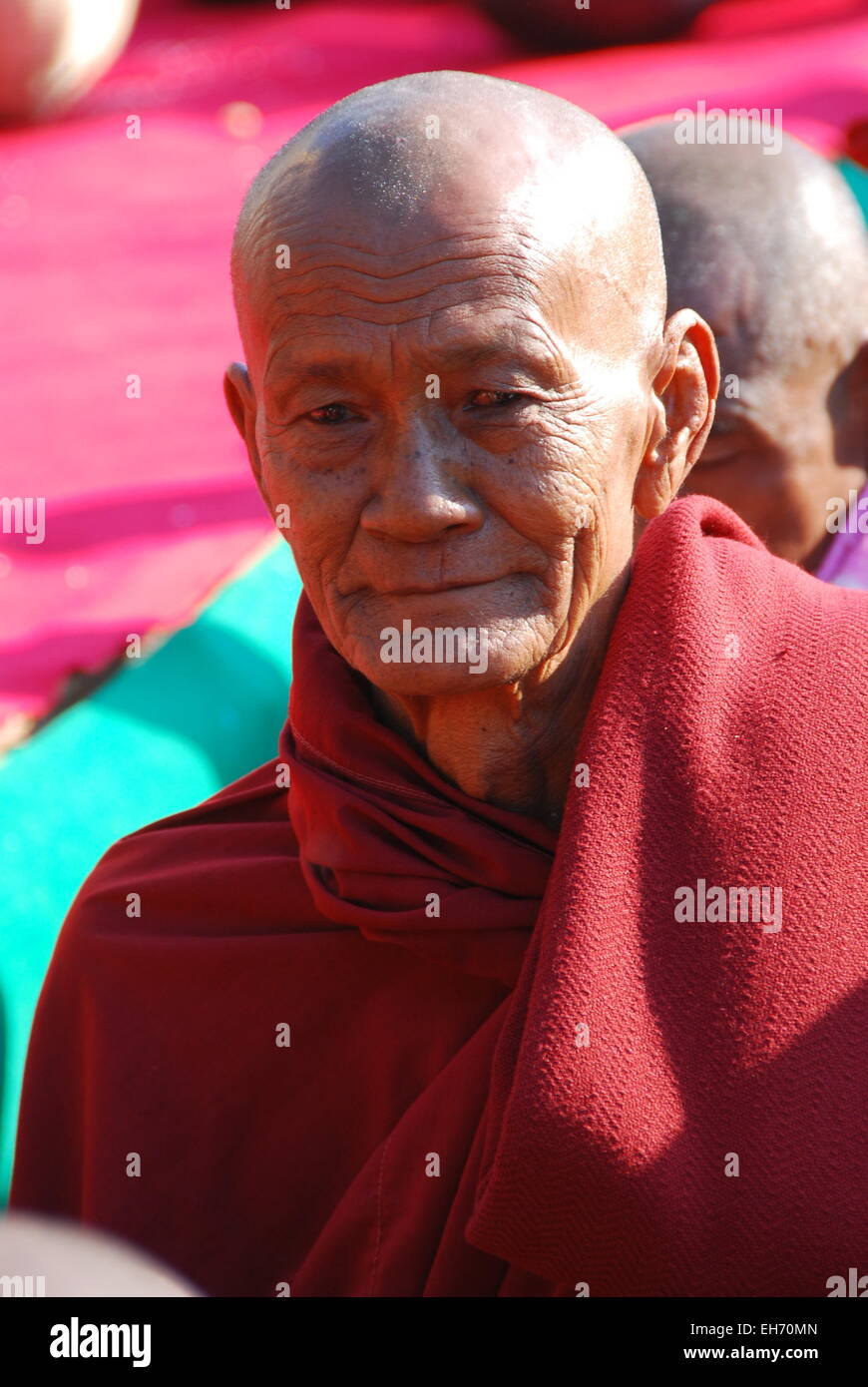 Old bagan monk hi-res stock photography and images - Alamy
