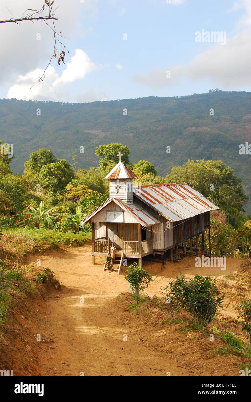 Myanmar remote village hi-res stock photography and images - Alamy