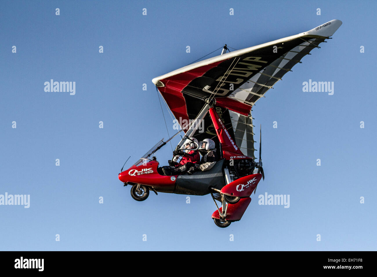 Quik gt450 microlight trike hi-res stock photography and images - Alamy
