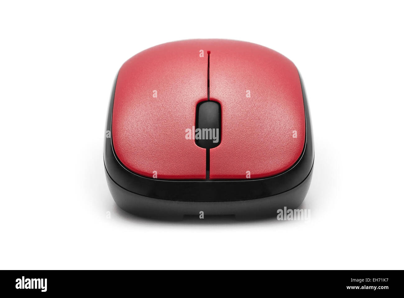 wireless computer mouse on white Stock Photo - Alamy