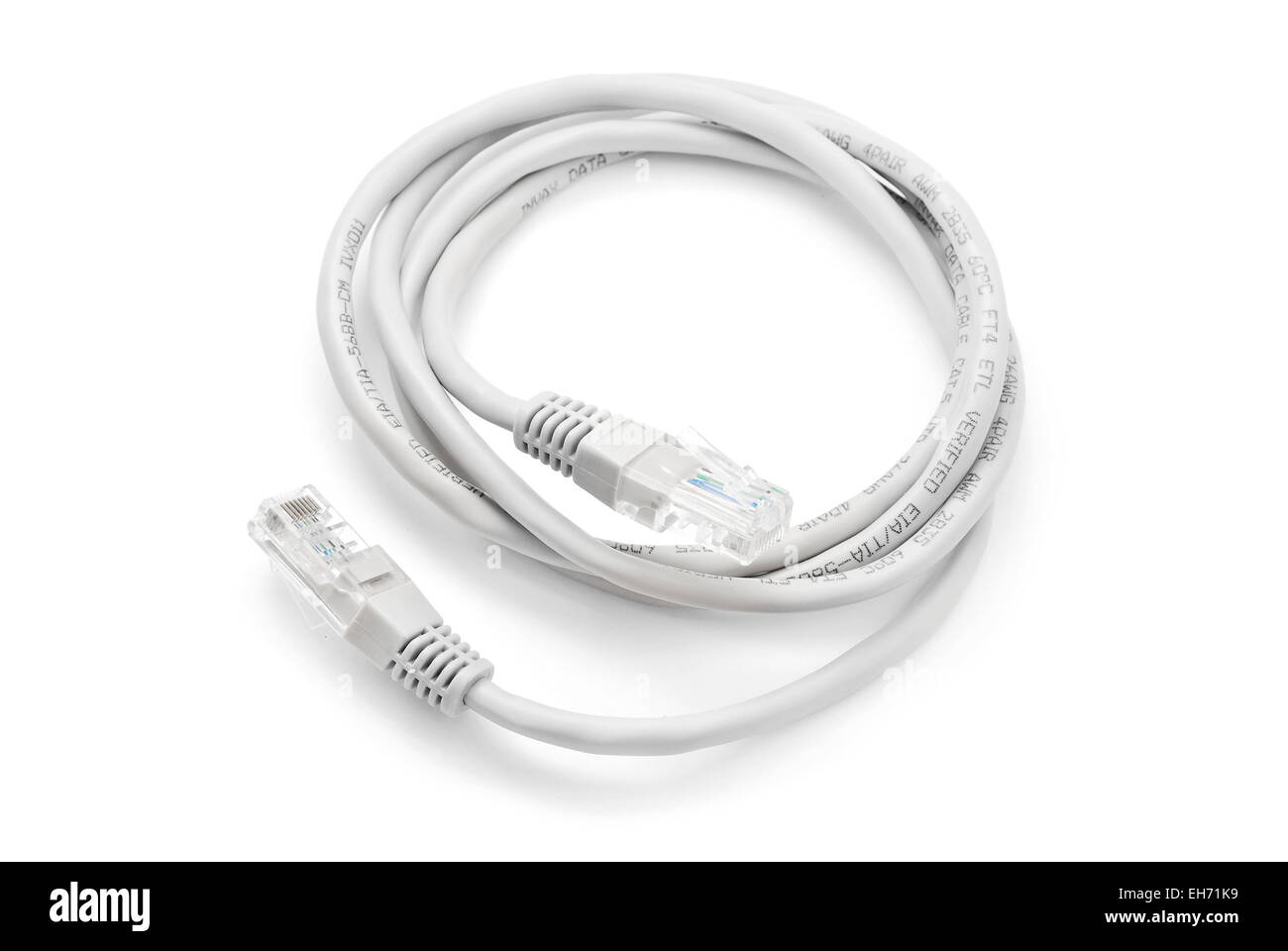 Fiber optic cable Cut Out Stock Images & Pictures - Alamy